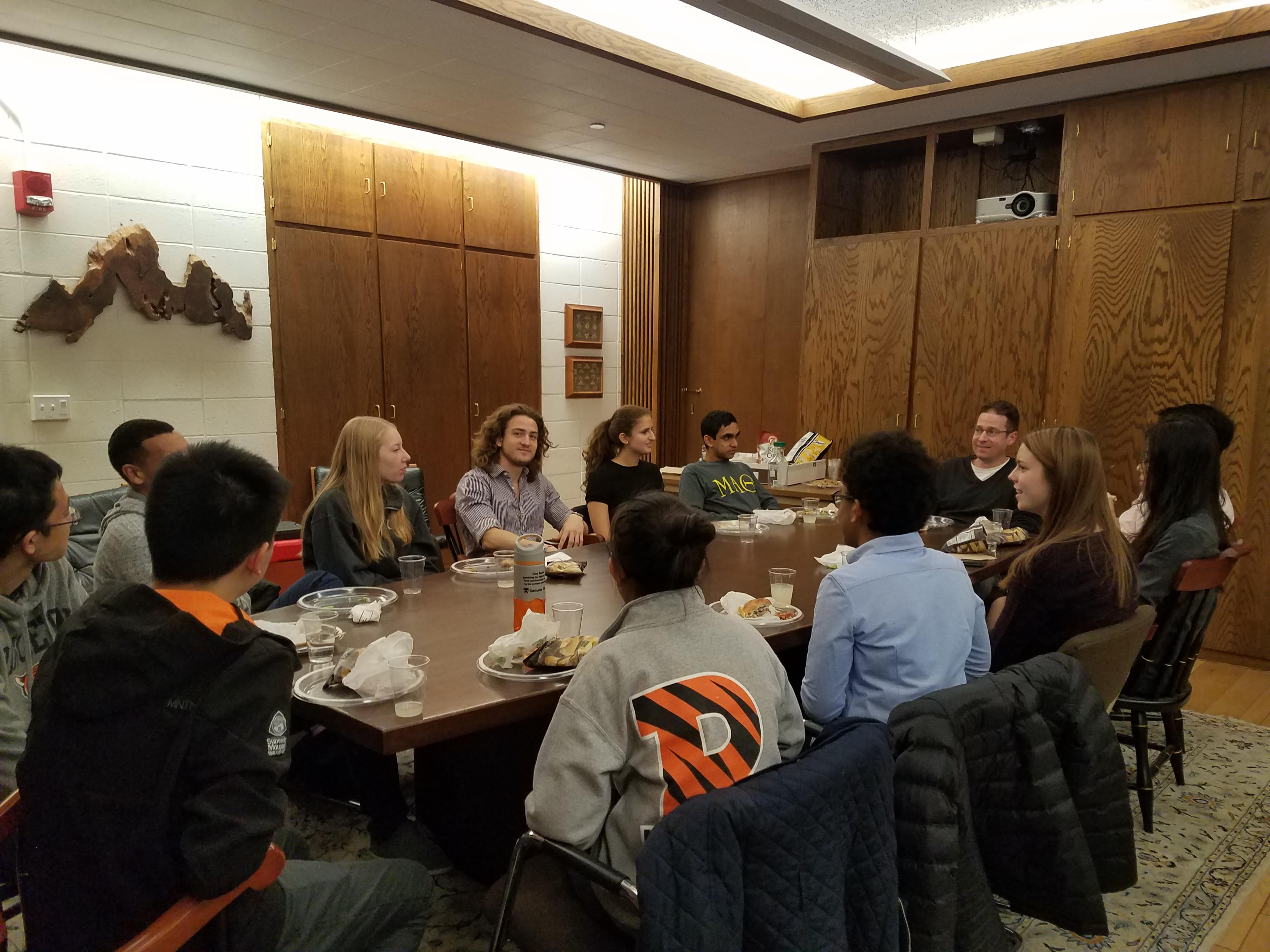 CBE Prof Lunch feat. Professor Brynildsen – Princeton AIChE Chapter